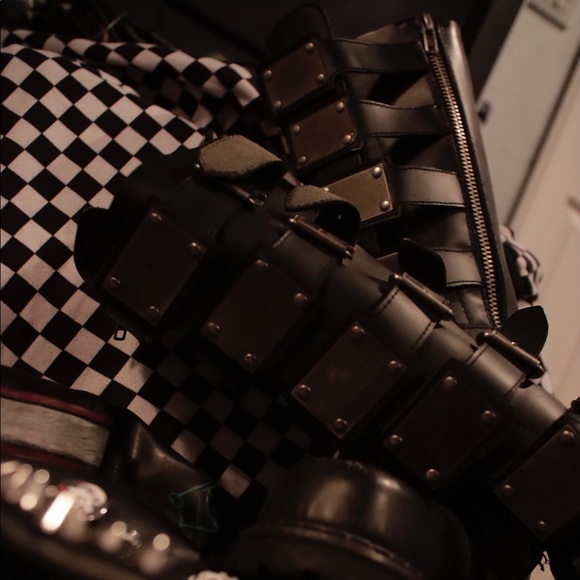 Demonia | Shoes | Demonia Mens Reaper 3 Boots Size 4 | Poshmark